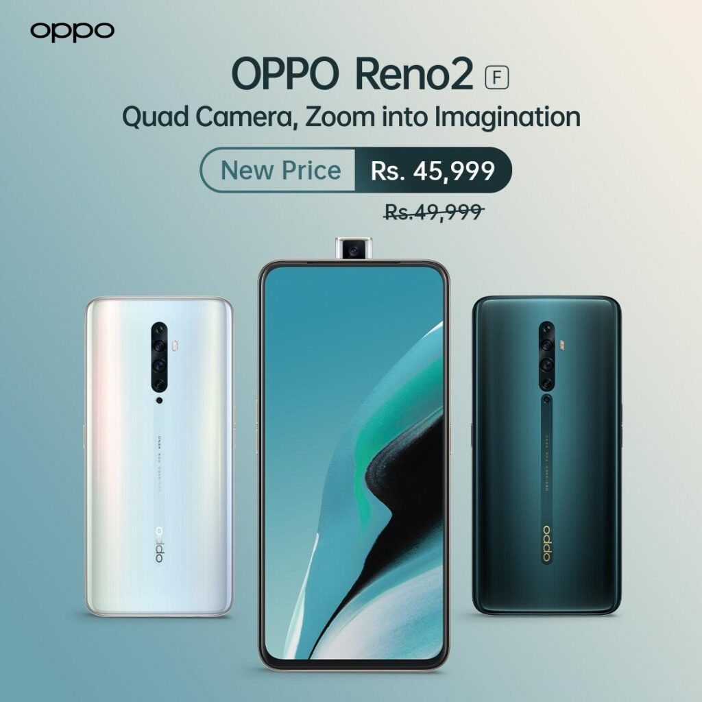 Order Online OPPO Reno 2F for a New Reduced Price – TechRupt